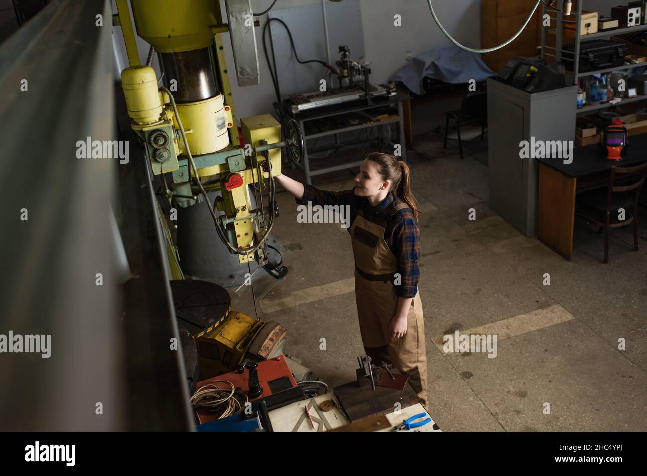 Happy welder hi-res stock photography and images - Alamy