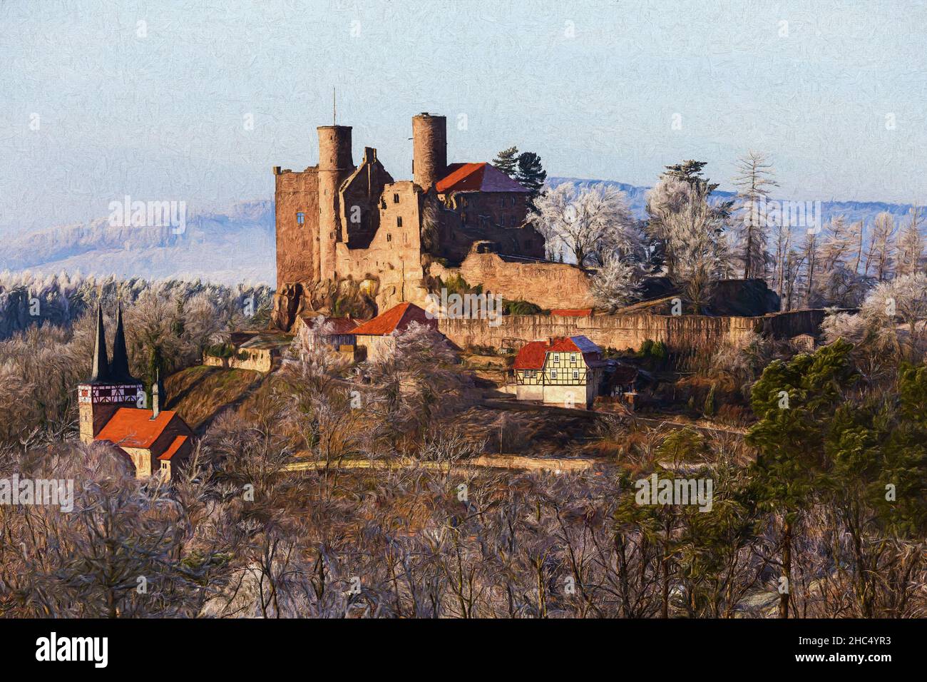 Hanstein castle near bornhagen hi-res stock photography and images - Alamy