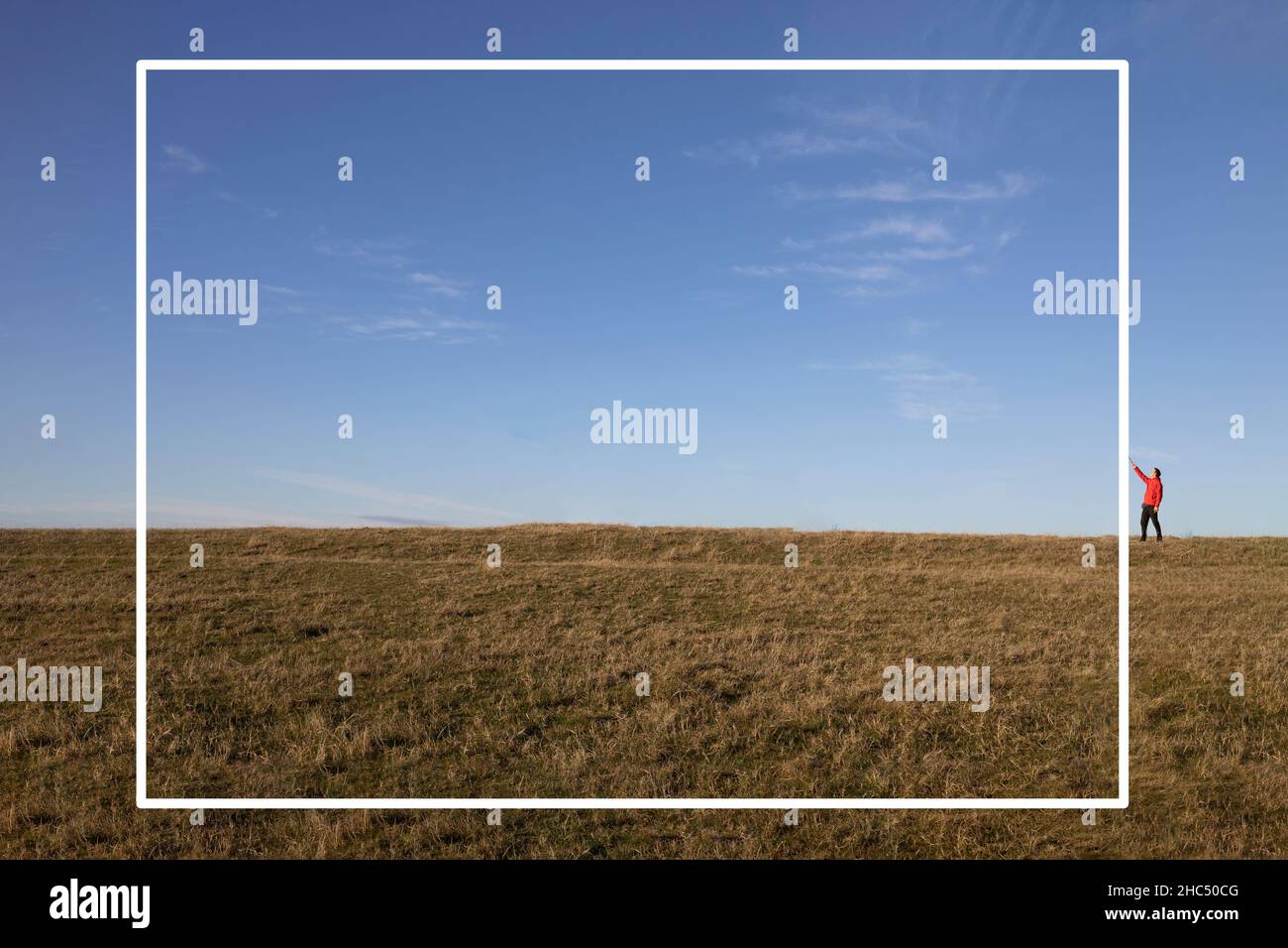 Minimal abstract landscape hi-res stock photography and images - Alamy