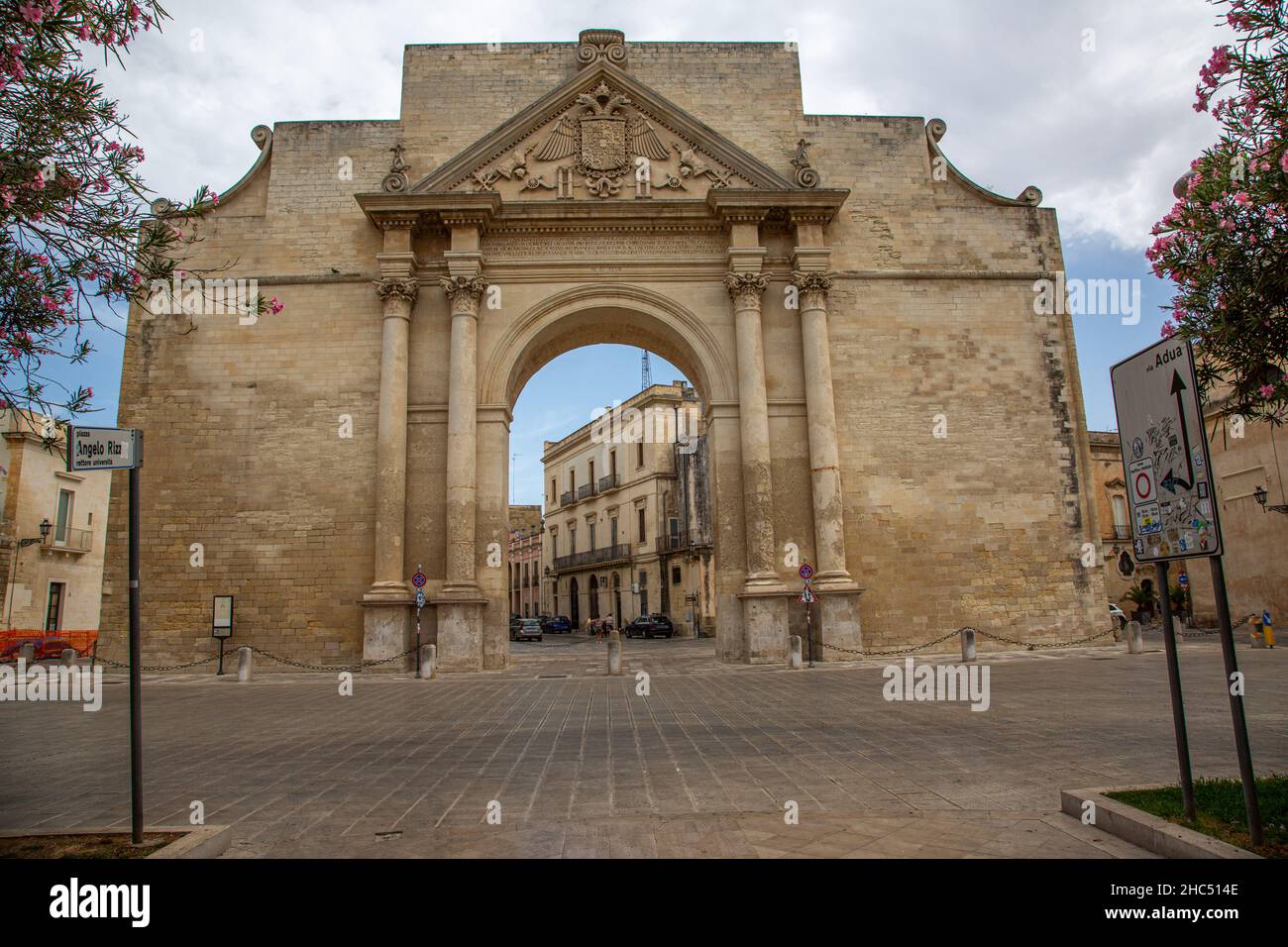 Lecce Salento Puglia Italy Stock Photo - Alamy