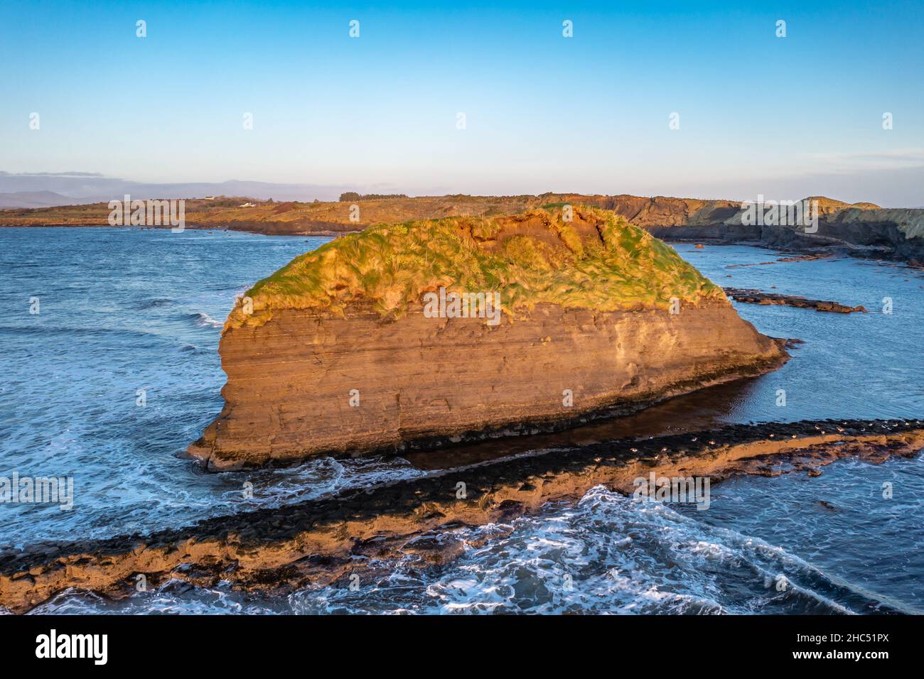 The beautiful eagles nest rock by Mountcharles in County Donegal ...