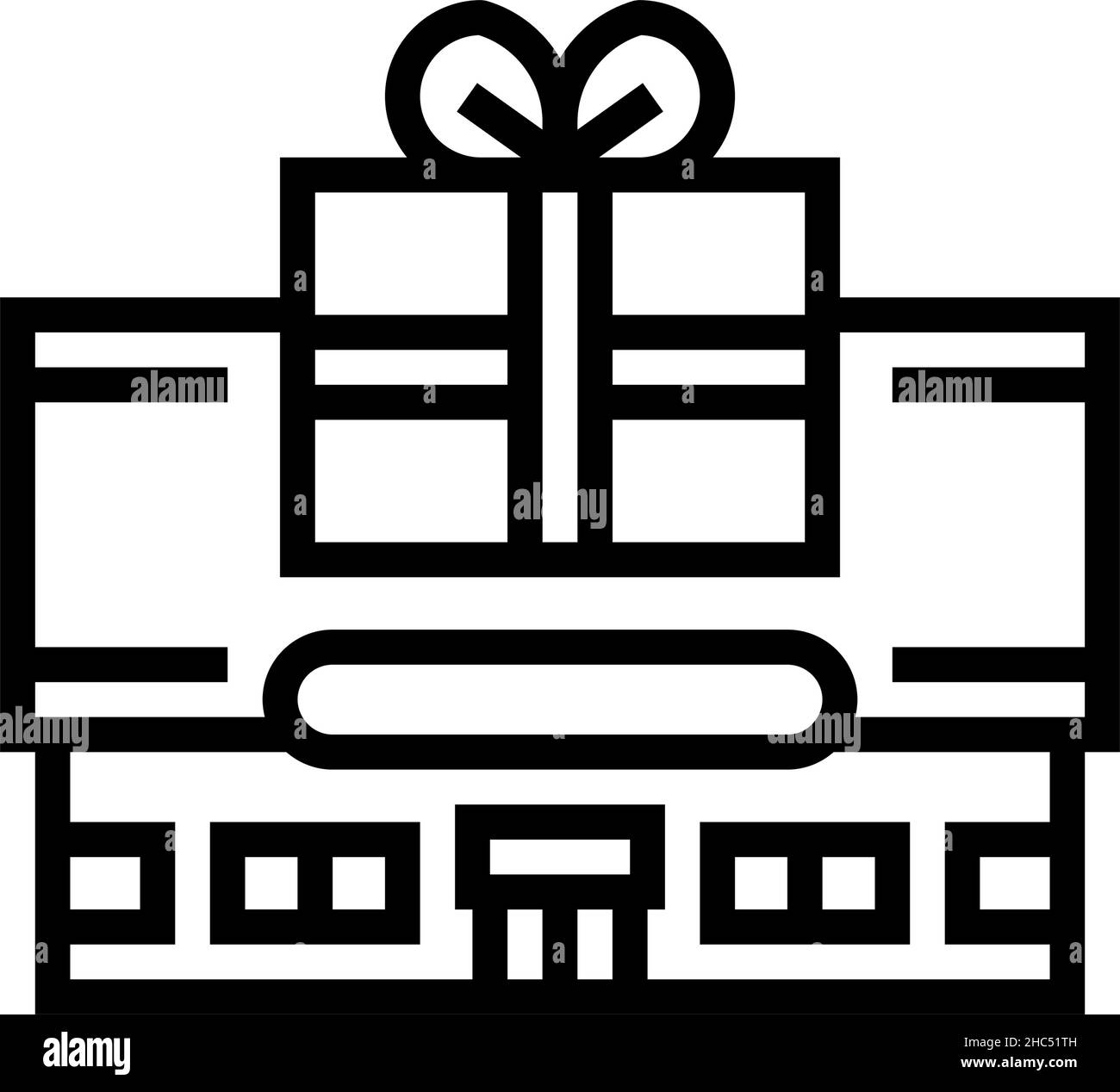 toy shop line icon vector illustration Stock Vector Image & Art - Alamy