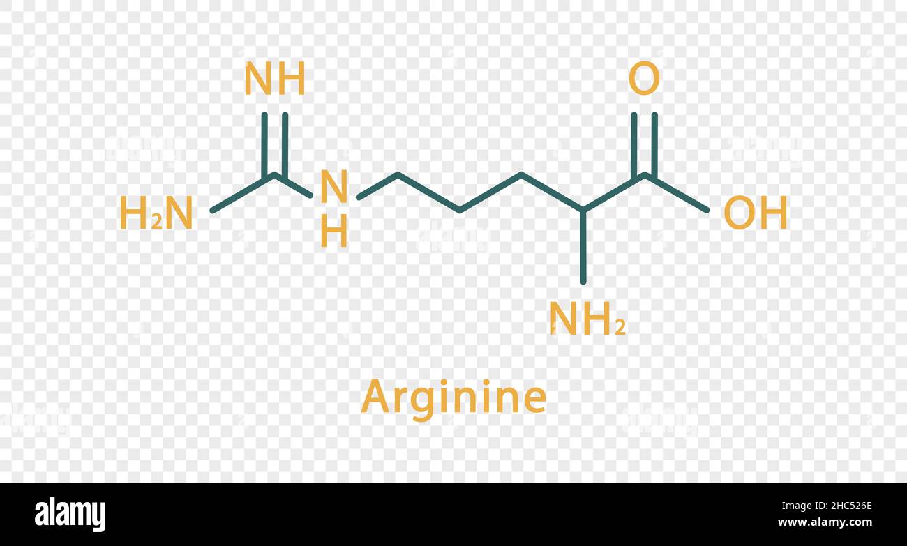 Arginine chemical formula. Arginine structural chemical formula ...
