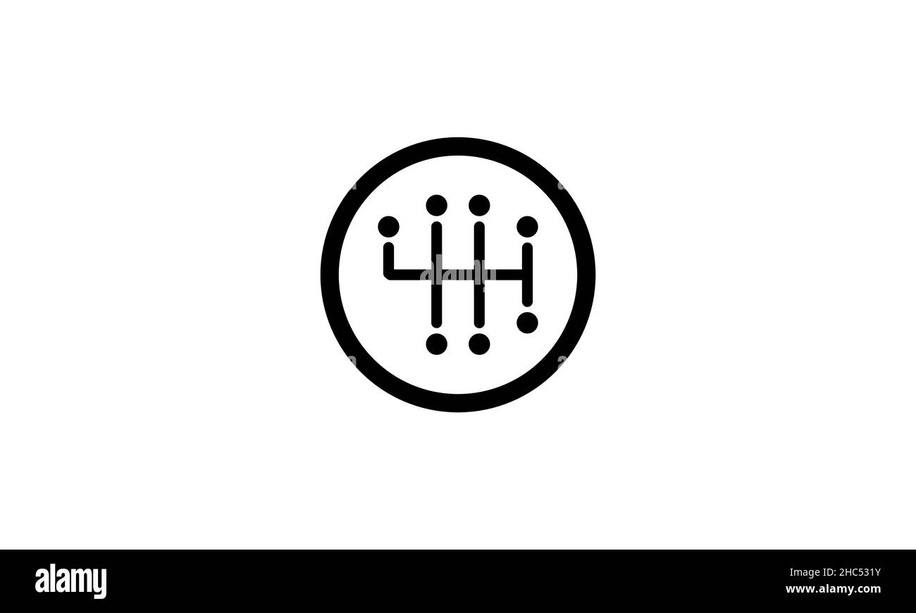 car transmission icon,The manual gearshift icon car and transmission ...