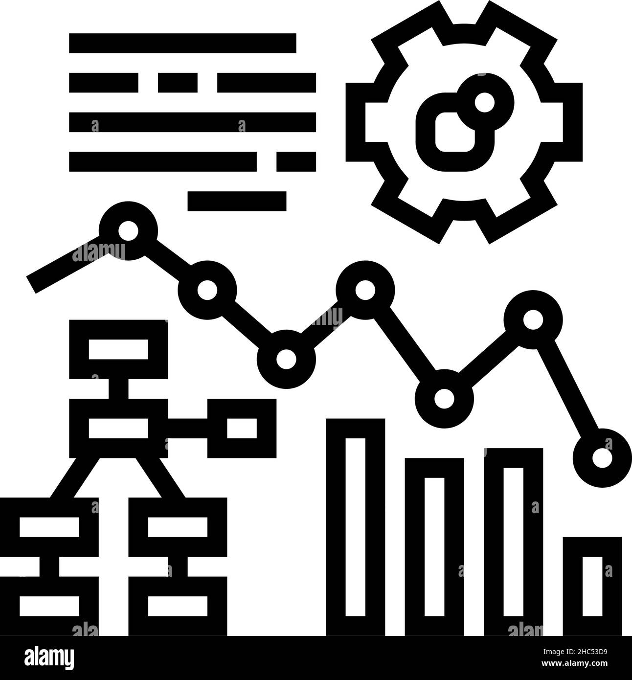 planning strategy erp line icon vector illustration Stock Vector Image ... planning strategy erp line icon vector illustration Stock Vector Image ...