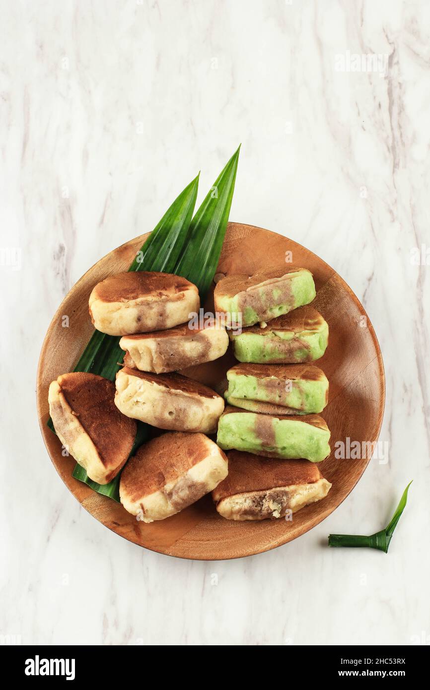 Pukis Pandan Chocolate is a Popular Traditional Snack in Indonesia or ...