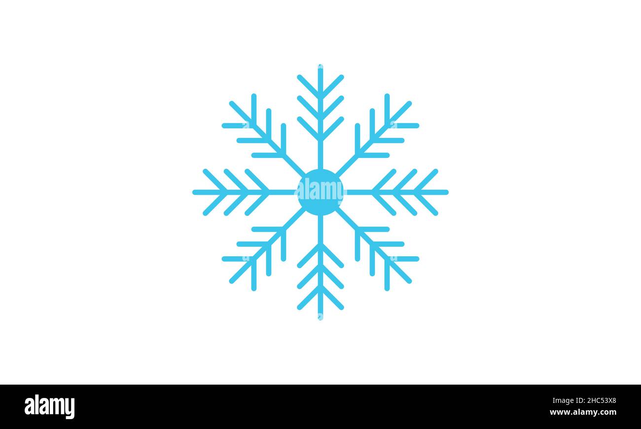 Cold vector icon ,Frozen icon ,Snowflake Silhouette vector Stock Vector ...
