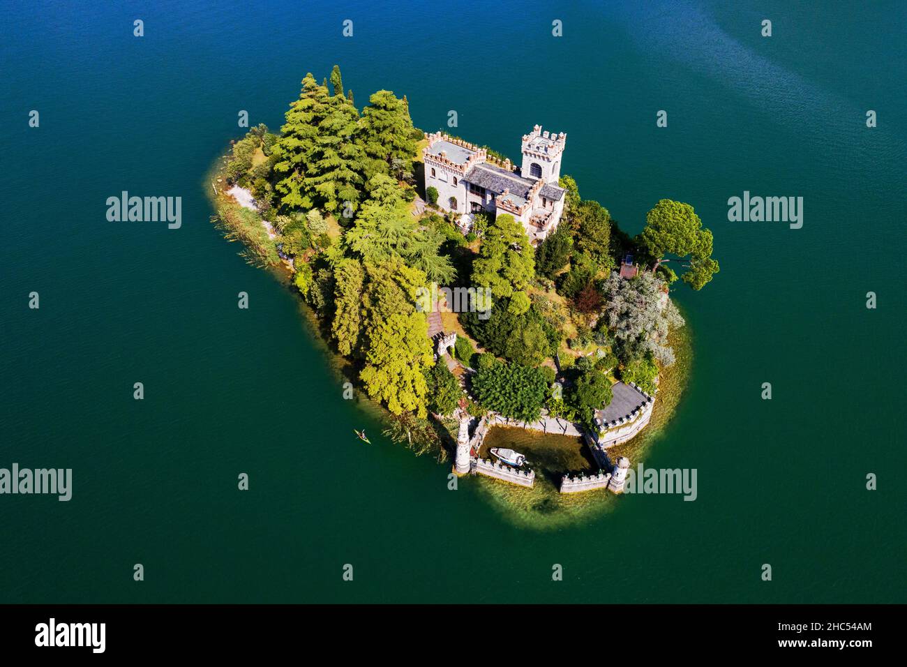 Island of loreto castle hi-res stock photography and images - Alamy