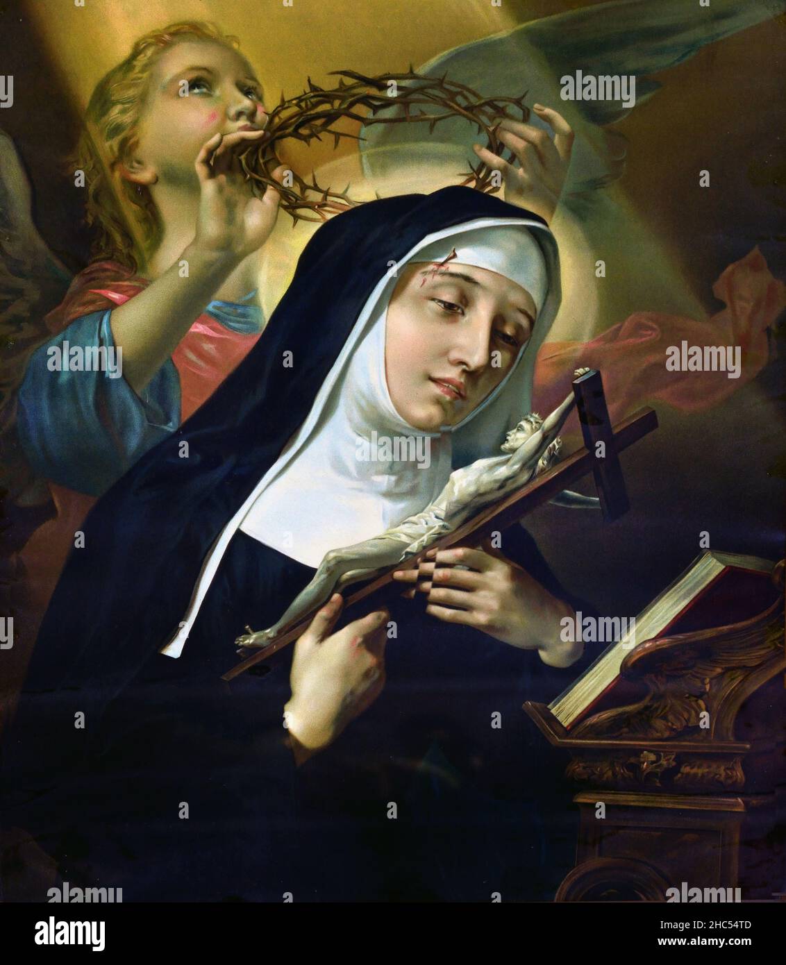 Faces of christian saints hi-res stock photography and images - Alamy
