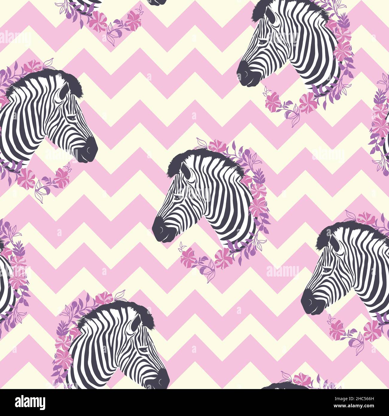Zebra pattern, illustration, animal Stock Vector Image & Art - Alamy