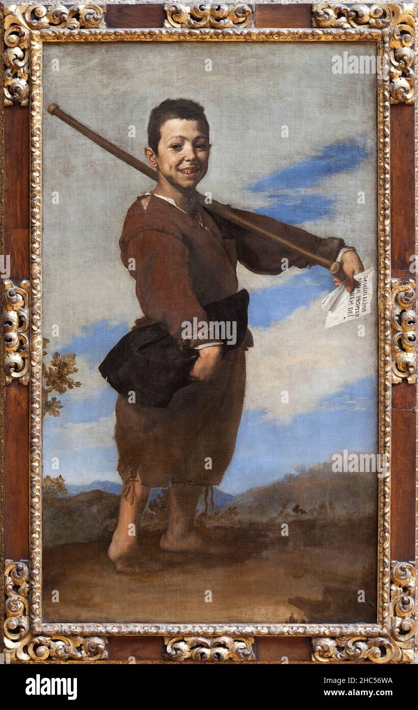 Le Pied bot, Peinture de Jusepe de Ribera (1591-1652), realisee en 1642 ...