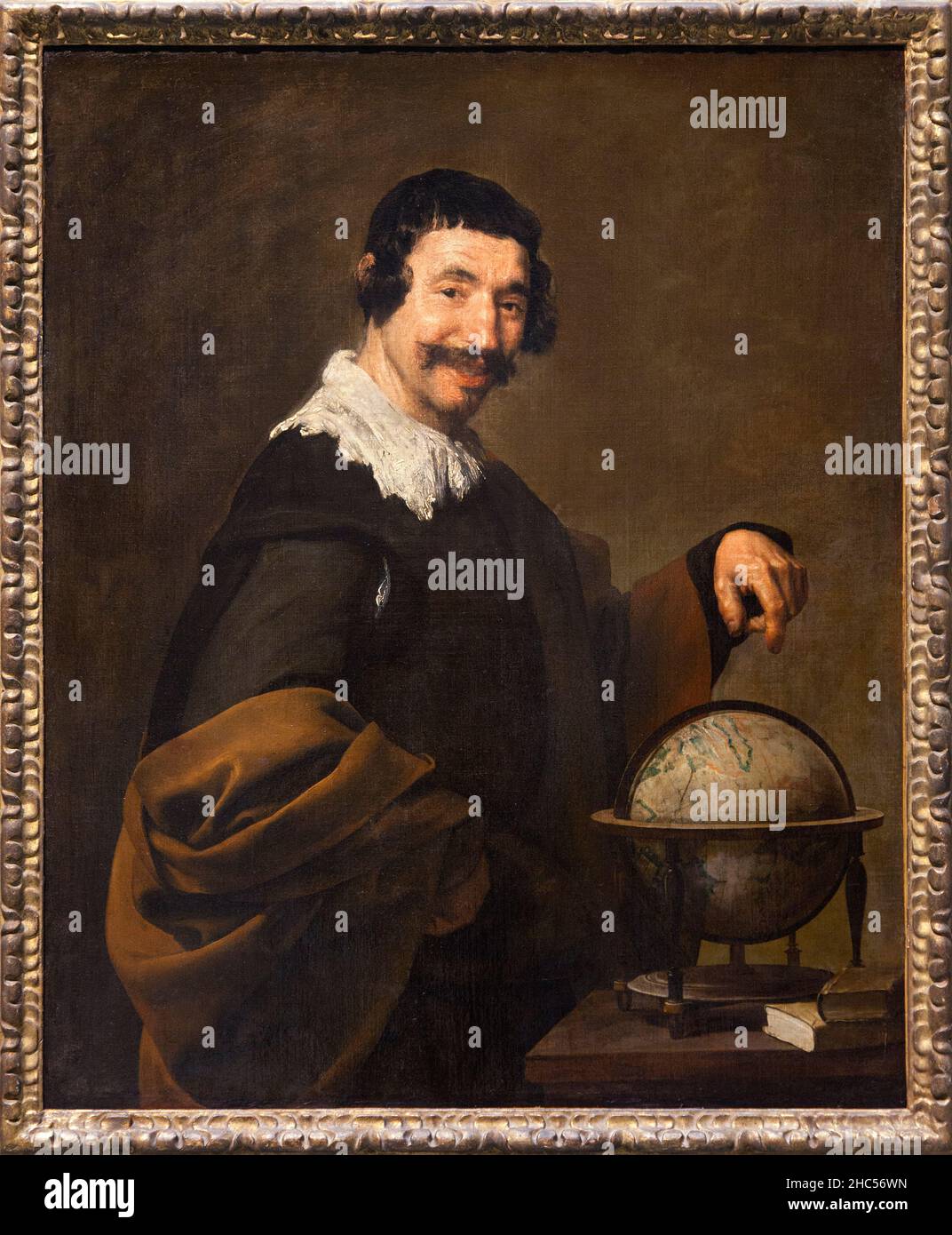 Portrait imaginaire de Democrite (460-370 avant JC), philosophe grec ...