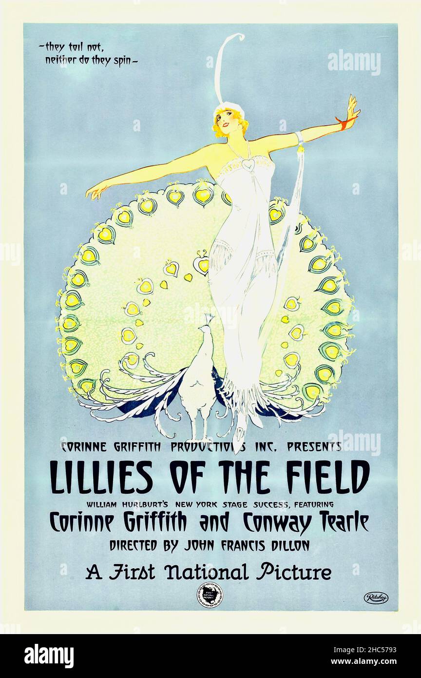 Poster for Lilies of the Field which is based on the stage play by ...
