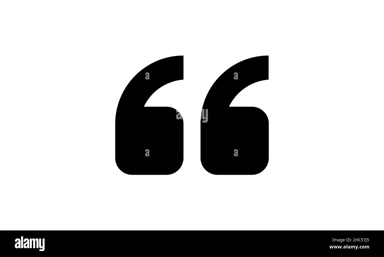 Double quote Cut Out Stock Images & Pictures - Alamy