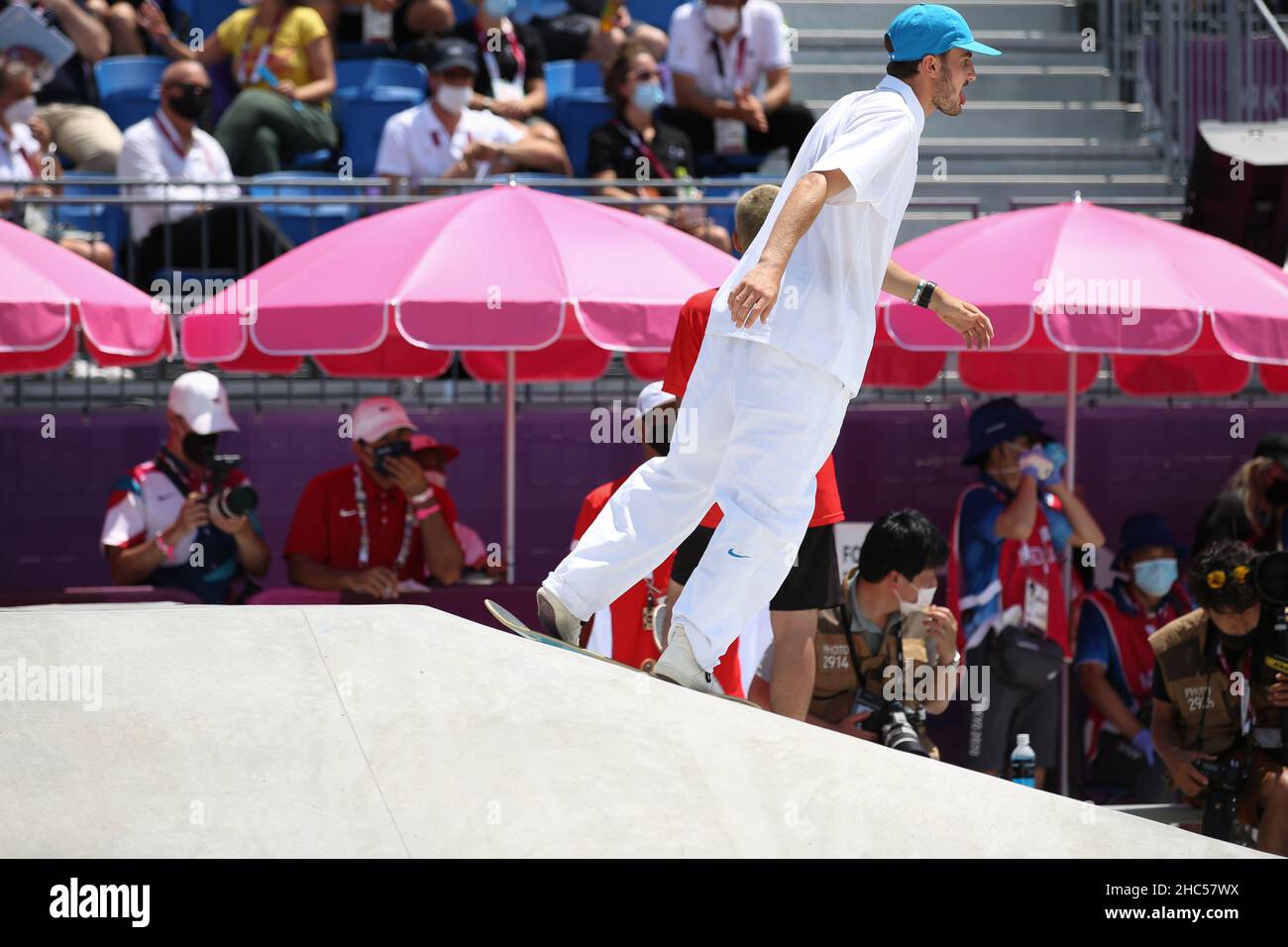 JULY 25th, 2021 - TOKYO, JAPAN: Vincent MILOU of France in action ...