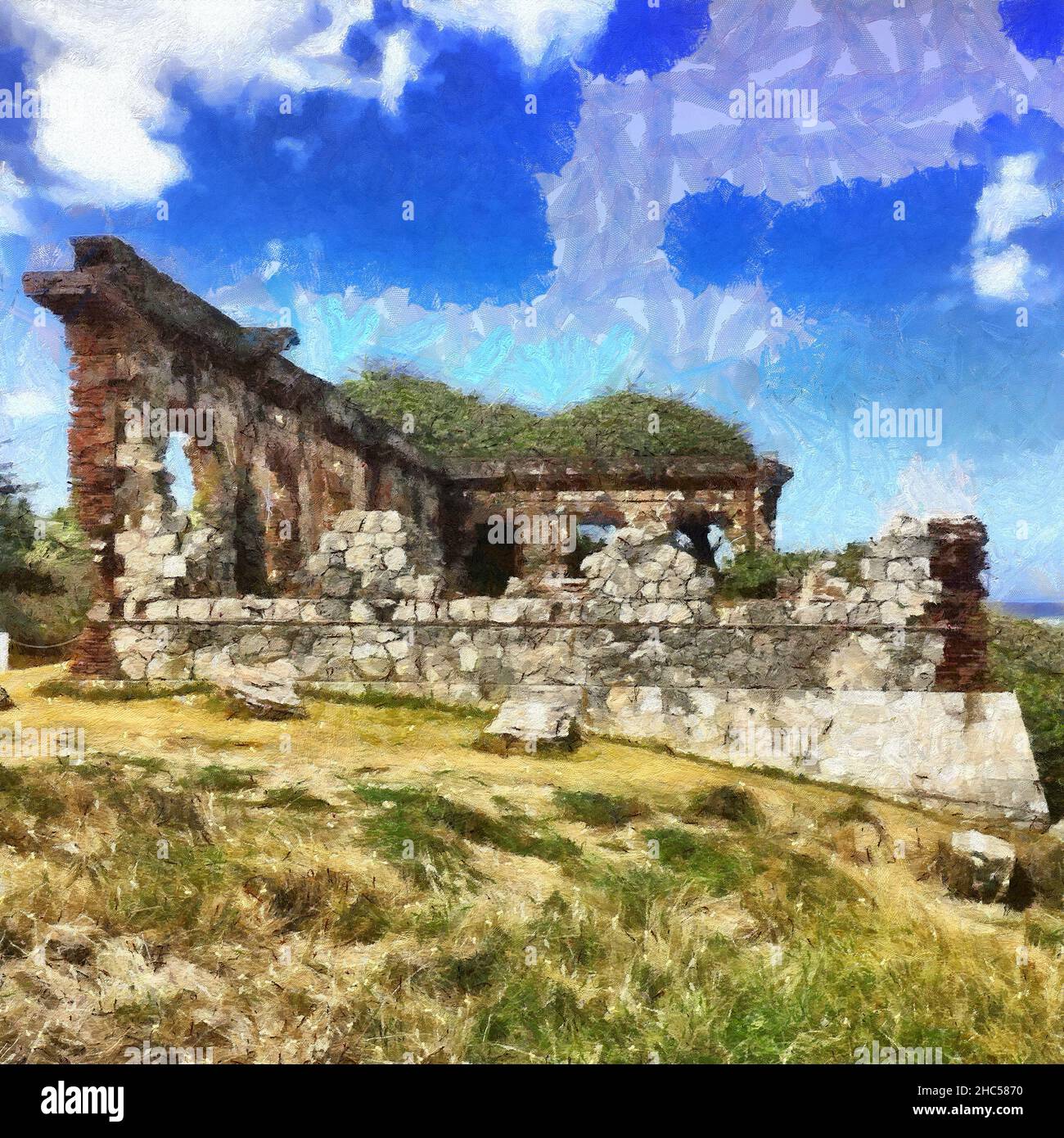 Beautiful views of nature. Famous touristic places. Colorful landscape ...