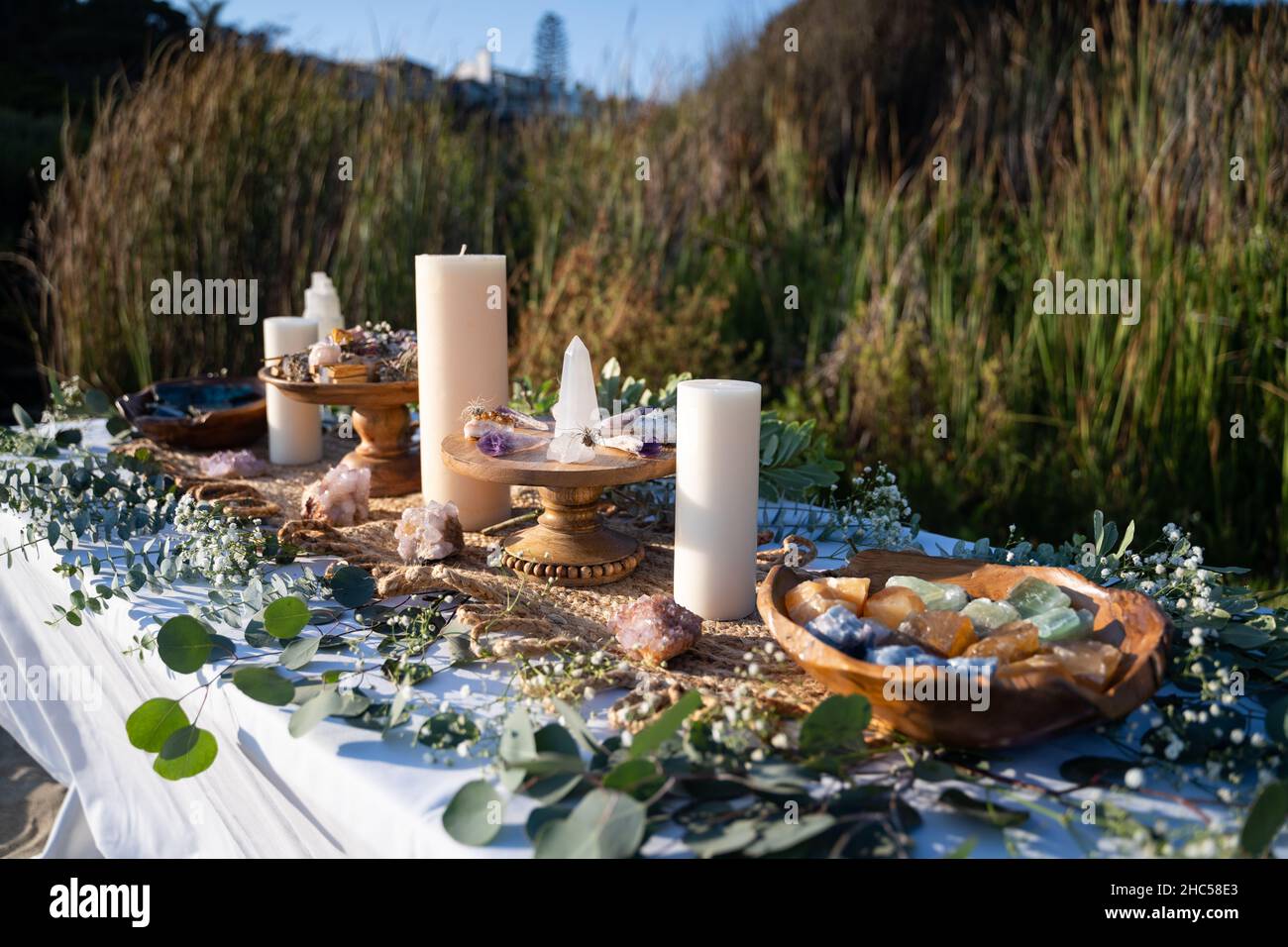 Native smudging ceremony hi-res stock photography and images - Alamy