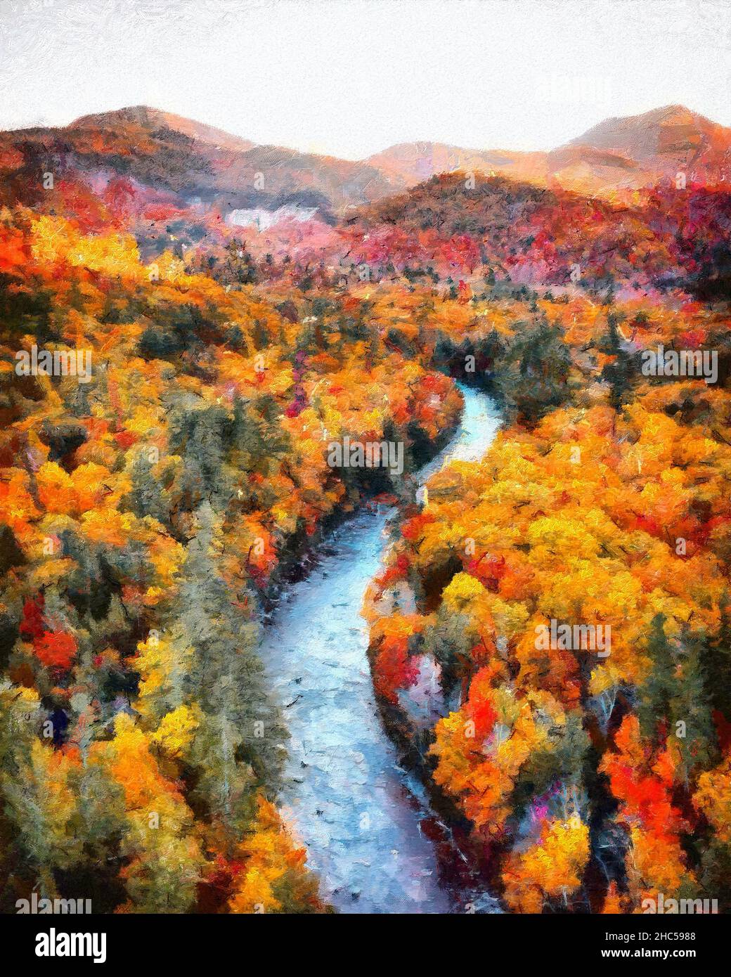 Beautiful views of nature. Famous touristic places. Colorful landscape ...