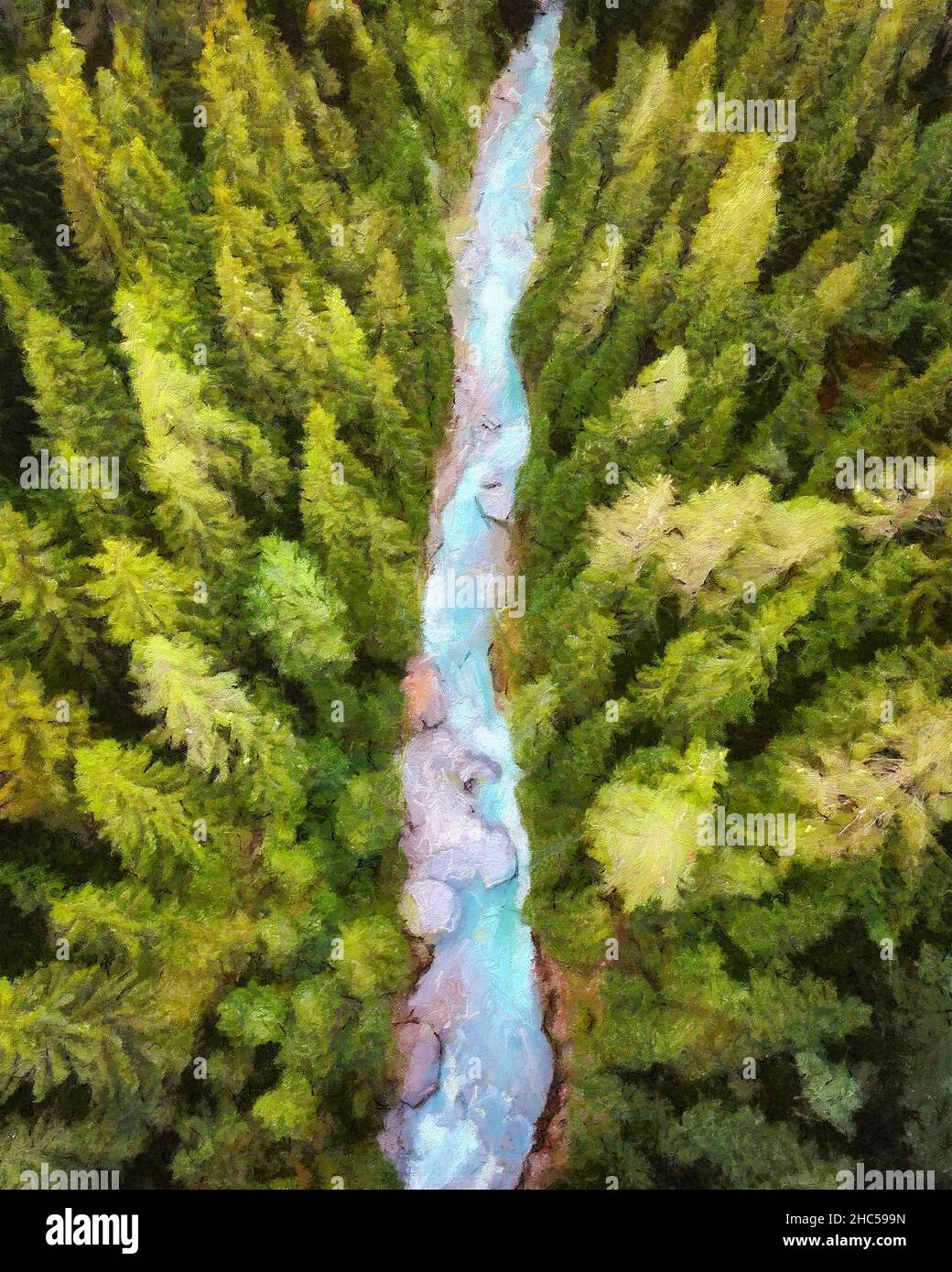 Beautiful views of nature. Famous touristic places. Colorful landscape ...