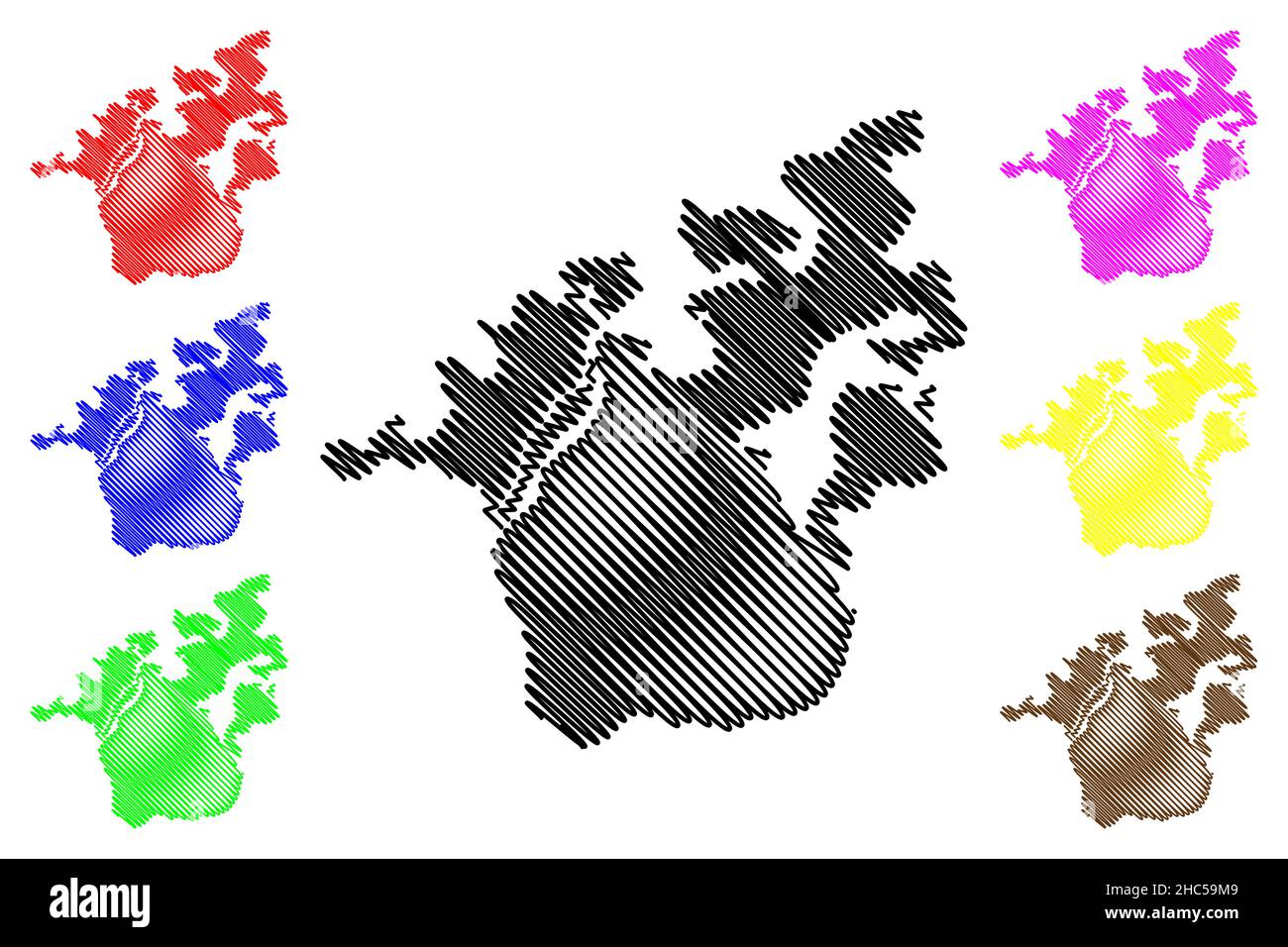 Niwari district (Madhya Pradesh State, Sagar division, Republic of ...