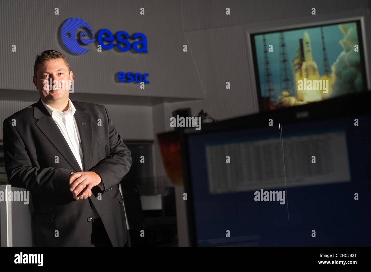 Darmstadt, Germany. 21st Dec, 2021. Simon Plum, Head of Mission ...