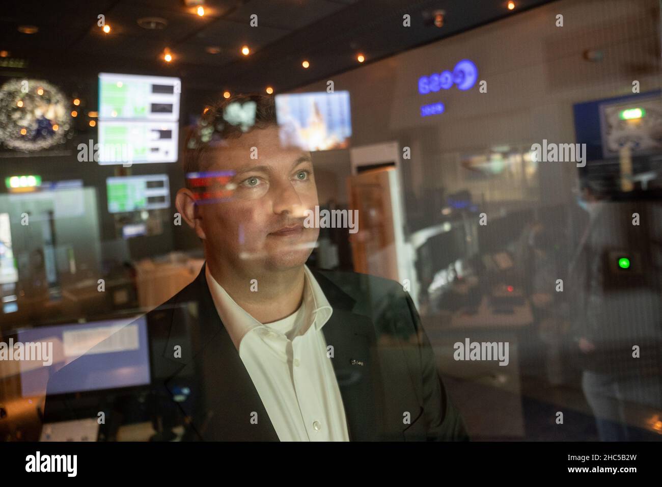 Darmstadt, Germany. 21st Dec, 2021. Simon Plum, Head of Mission ...