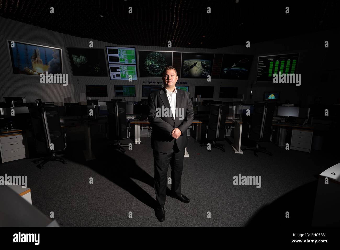 Darmstadt, Germany. 21st Dec, 2021. Simon Plum, Head of Mission ...