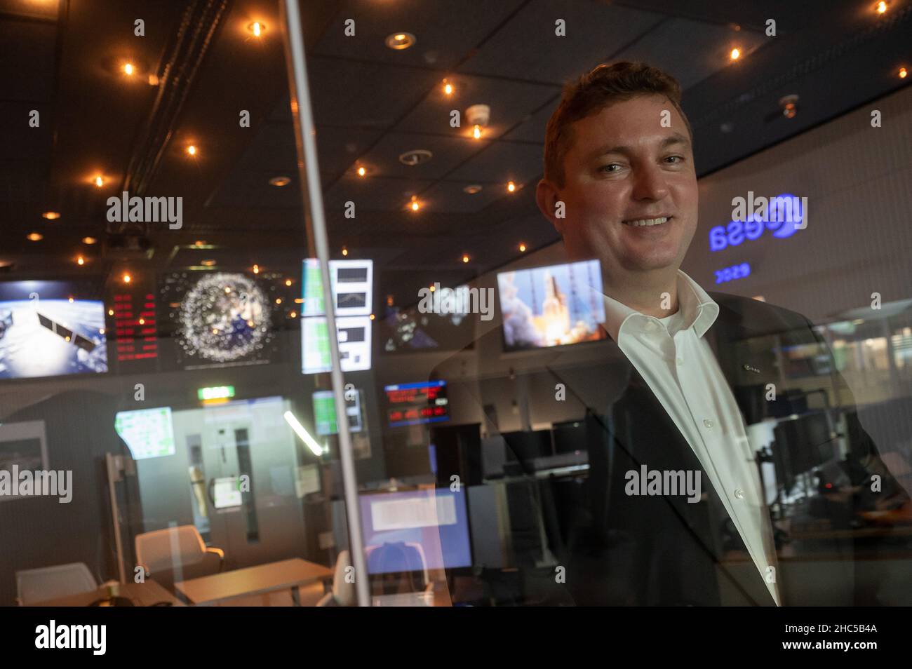 Darmstadt, Germany. 21st Dec, 2021. Simon Plum, Head of Mission ...