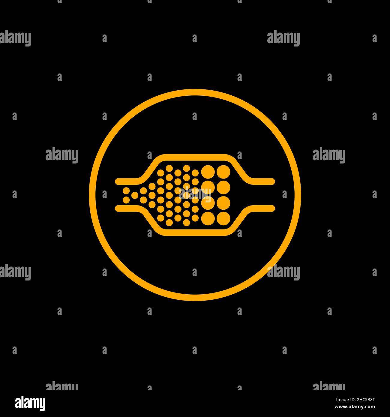 Gas exhaust system Stock Vector Images - Alamy