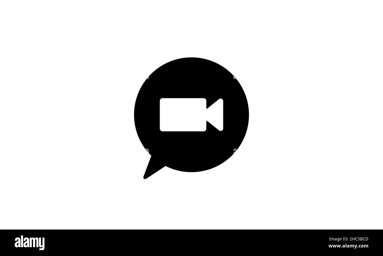 Video call screen Black and White Stock Photos & Images - Alamy