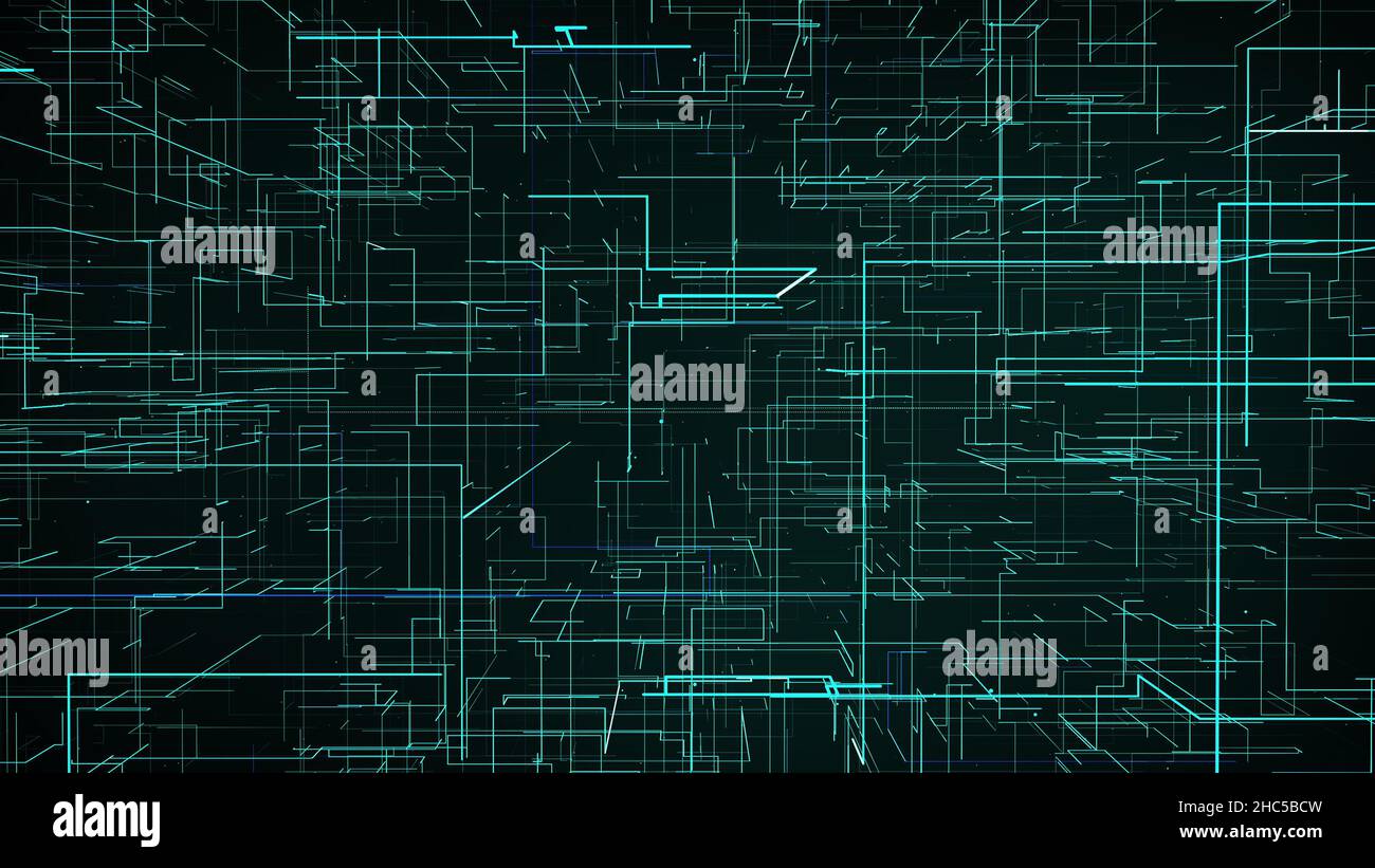 Geometric mesh from 3d render of web textures in space. Cyber ...