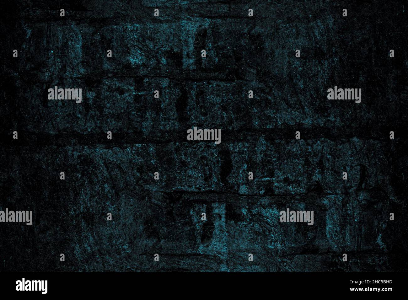 Cyan color old shiny stone surface with scattered grunge texture for ...