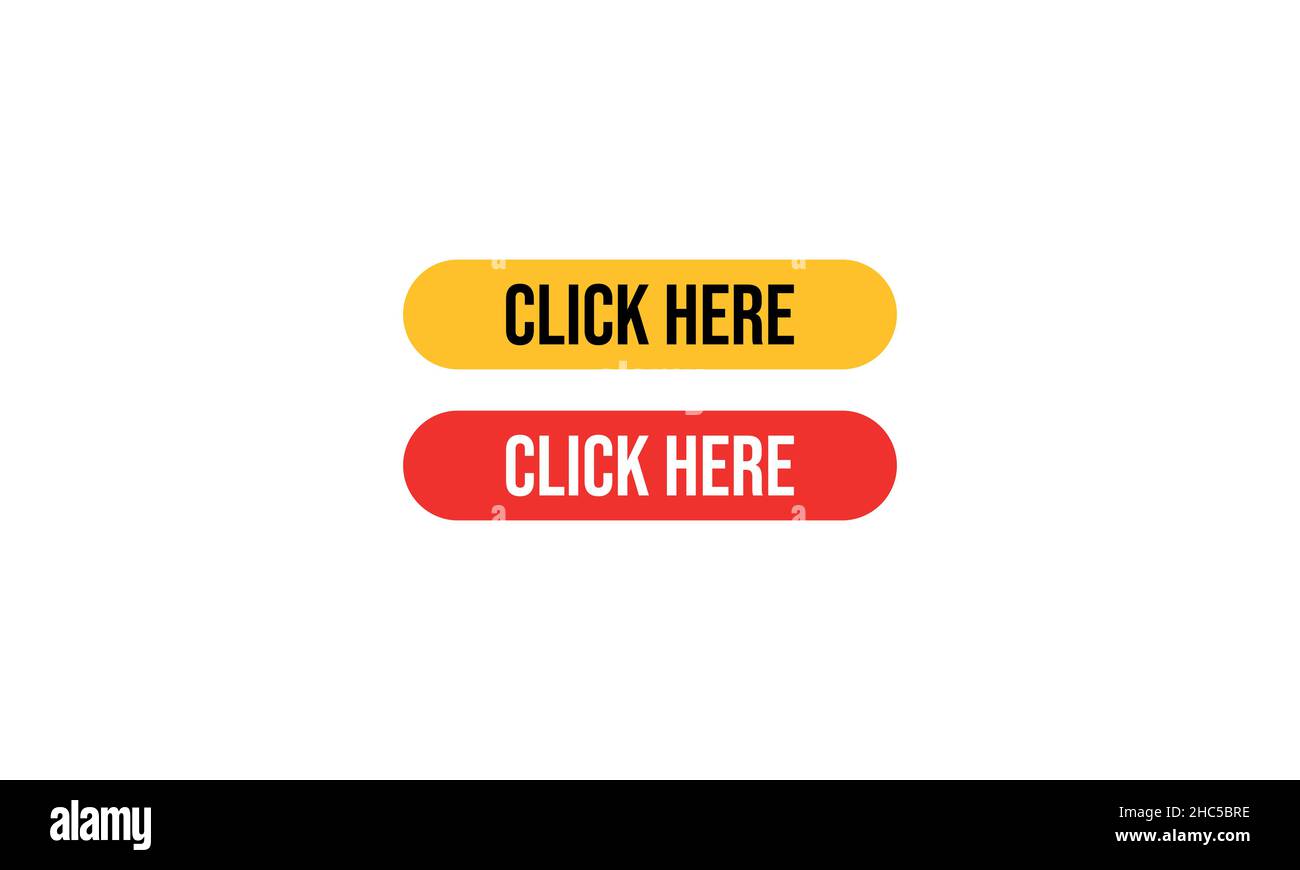 Red and yellow Click here buttons with cursor pointer clicking Stock Vector Image & Art - Alamy