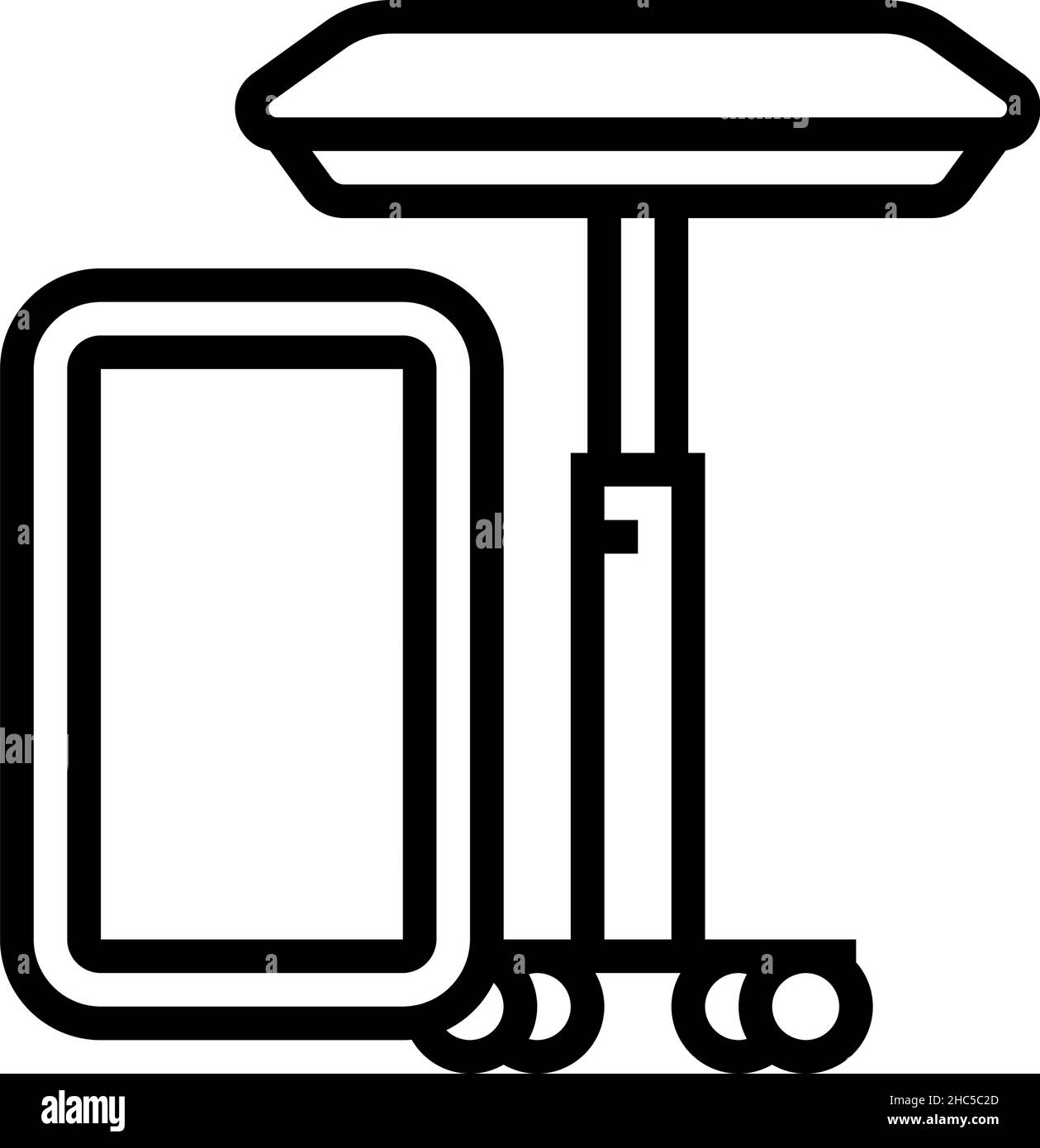 tray medical line icon vector illustration Stock Vector Image & Art - Alamy