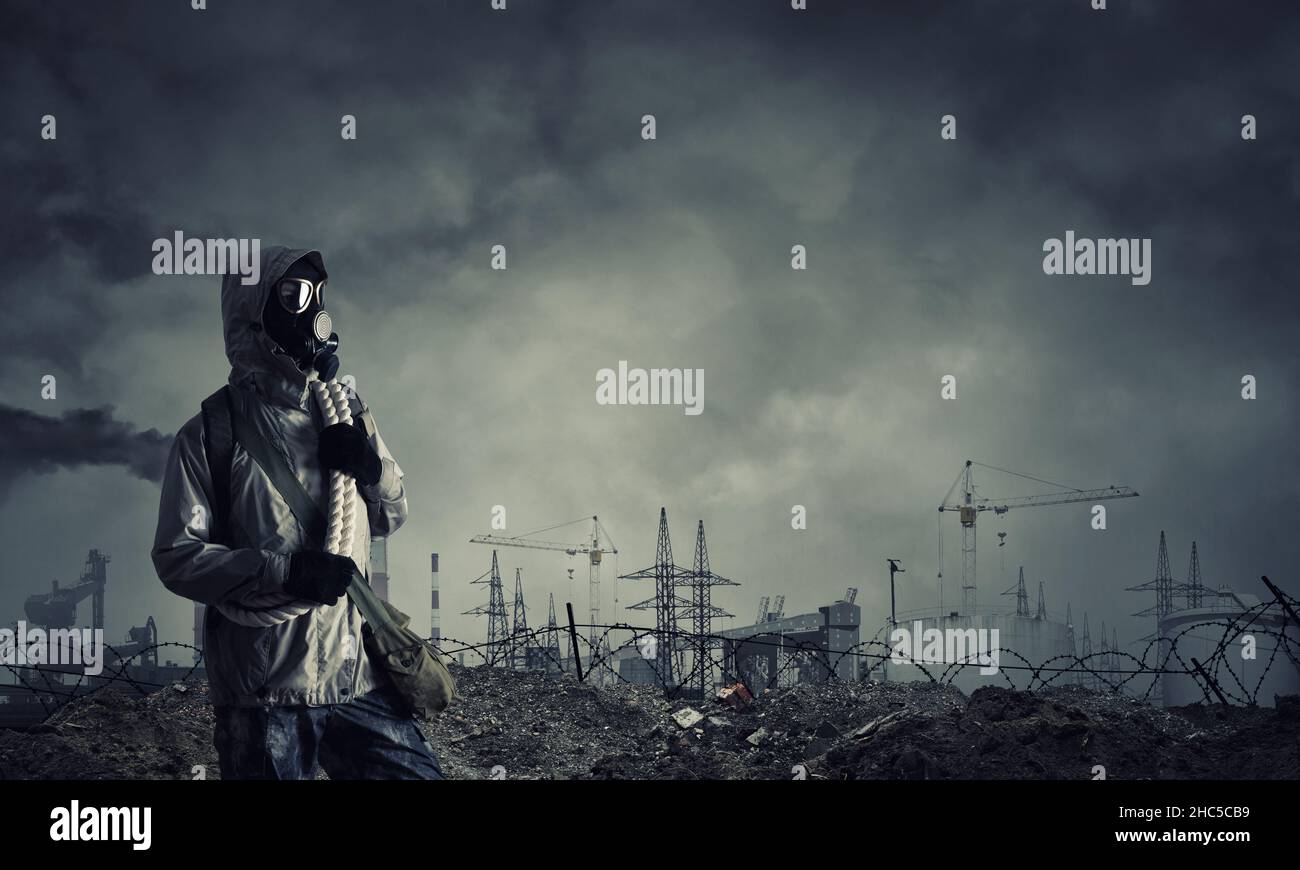 Post apocalyptic future Stock Photo - Alamy