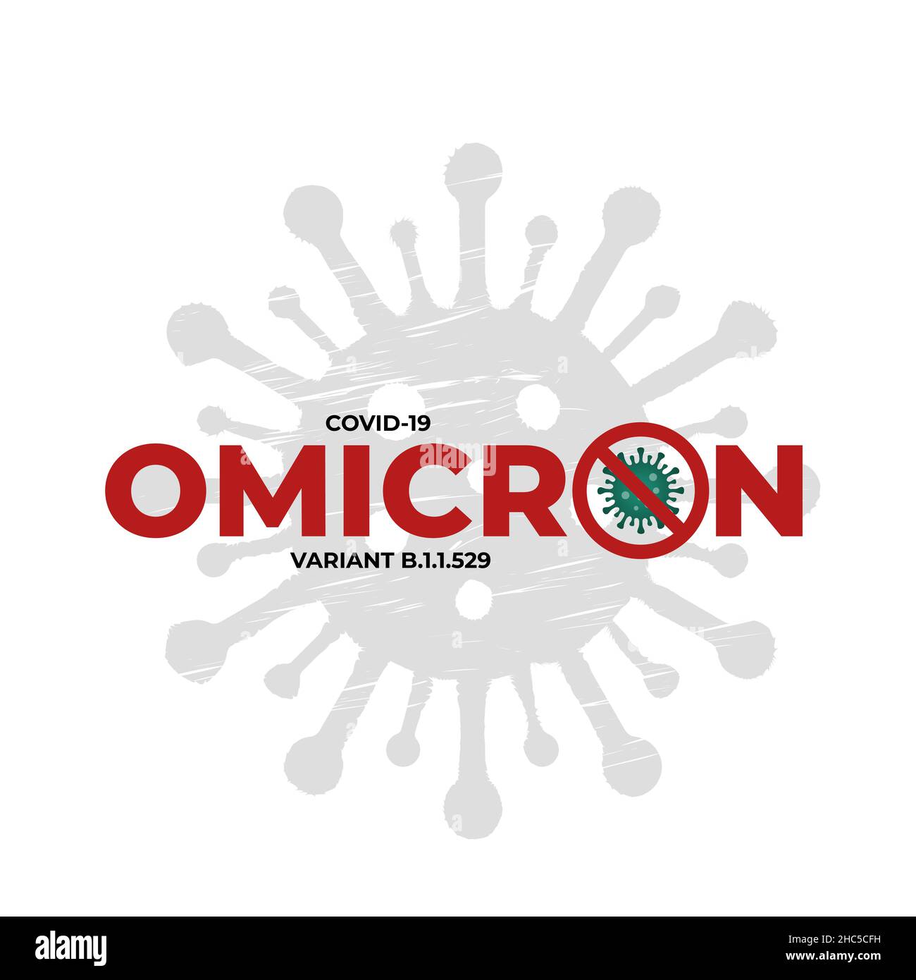 Omicron variant of coronavirus Covid-19. Pandemic of virus SARS-CoV-2 ...