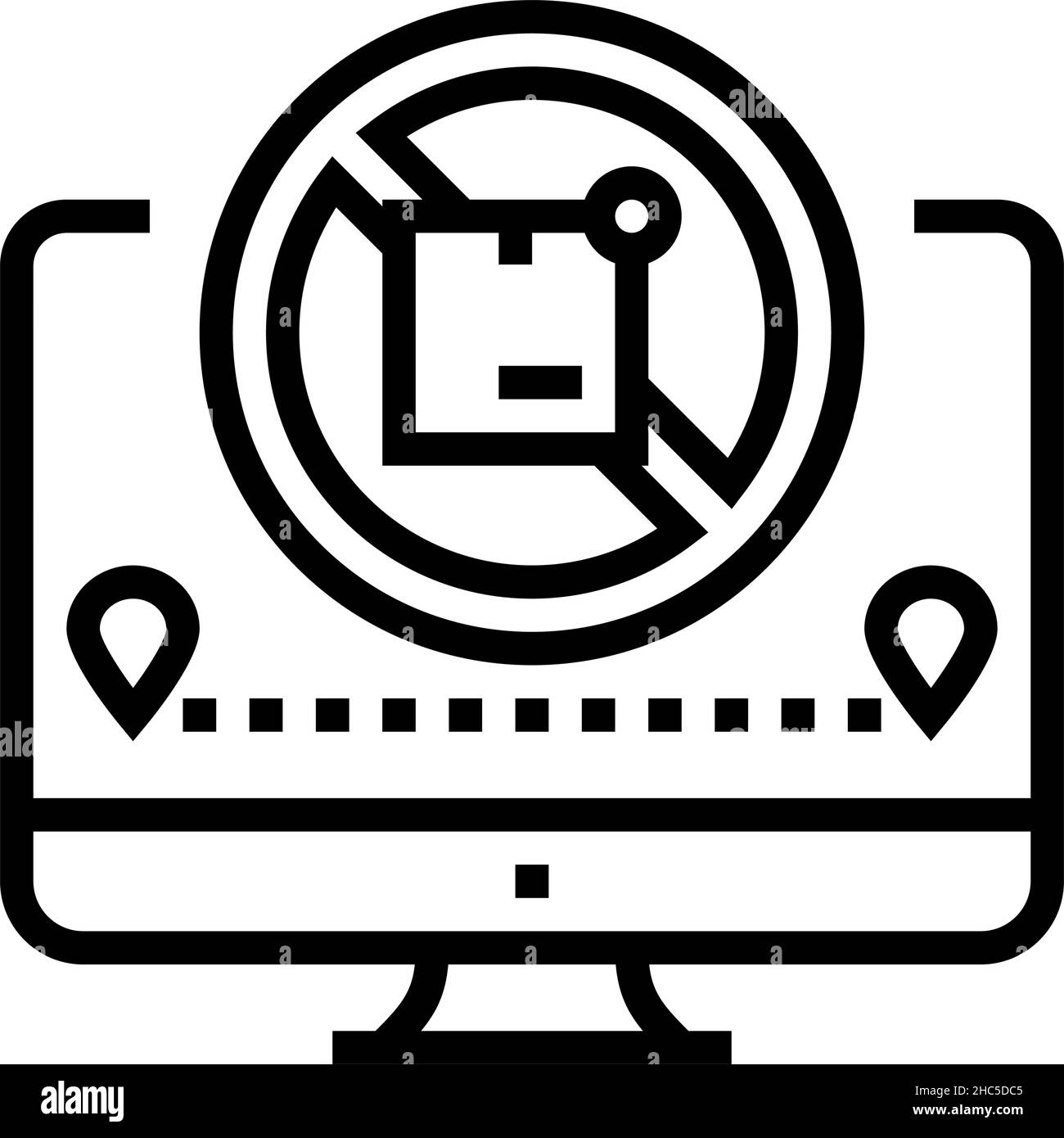 Lost parcel Stock Vector Images - Alamy