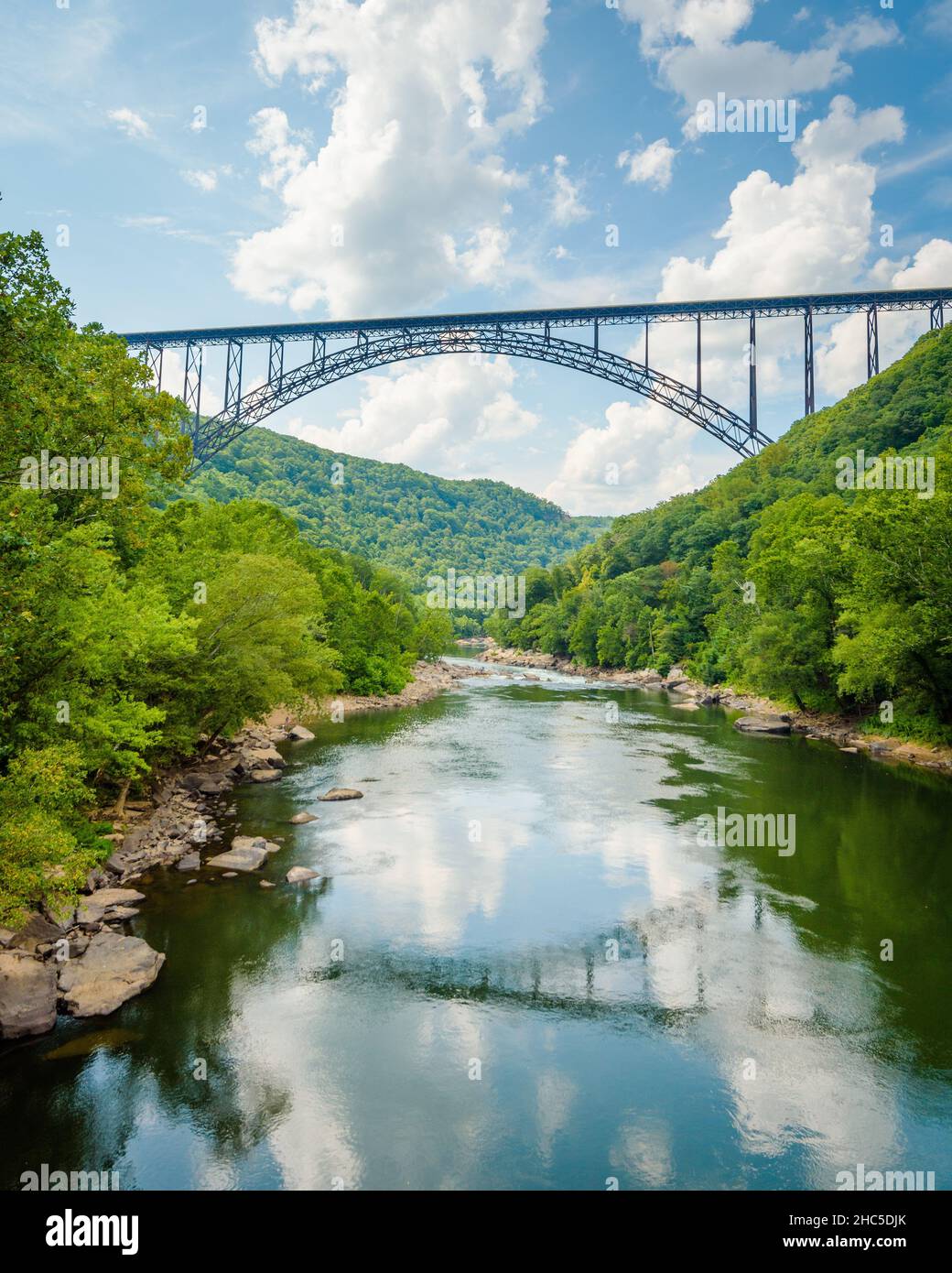 The New River Gorge Bridge, in West Virginia Stock Photo - Alamy