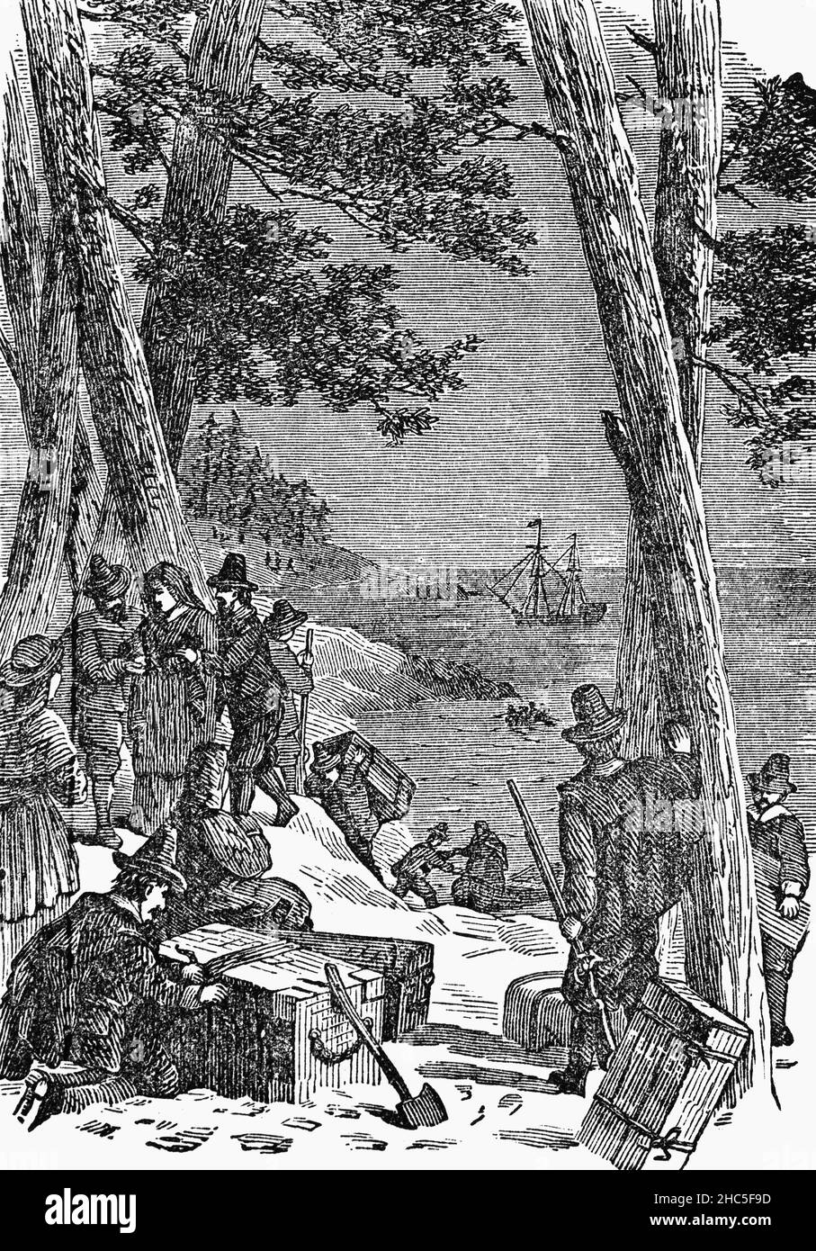 1620 mayflower hi-res stock photography and images - Alamy