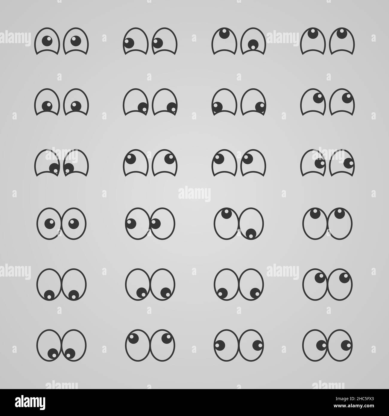 Funny Eyes Drawing