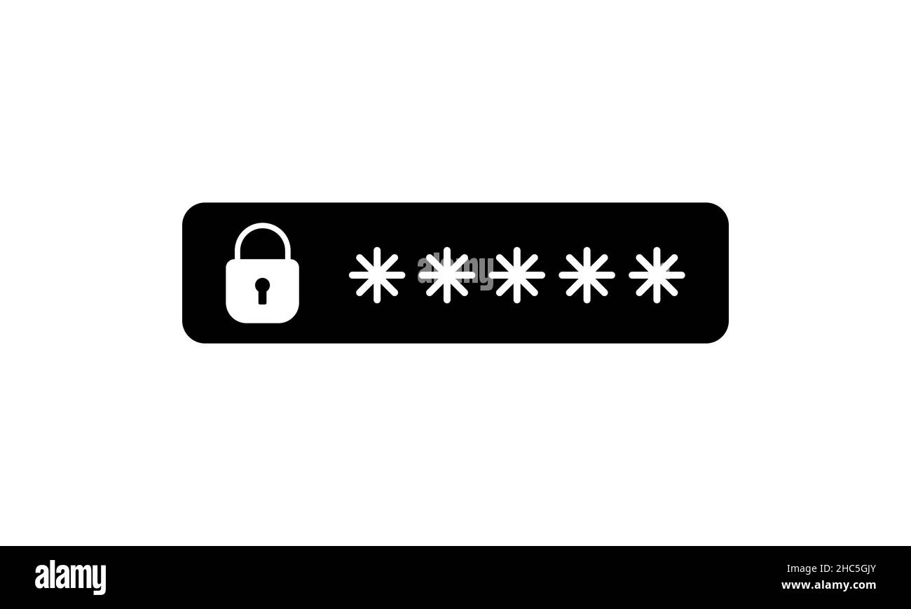 password protection icon, password vector icon Stock Vector Image & Art ...