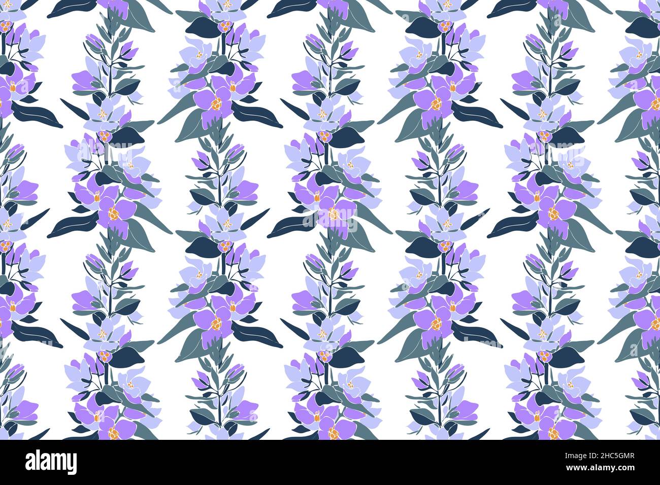 Lysimachia leaves Stock Vector Images - Alamy