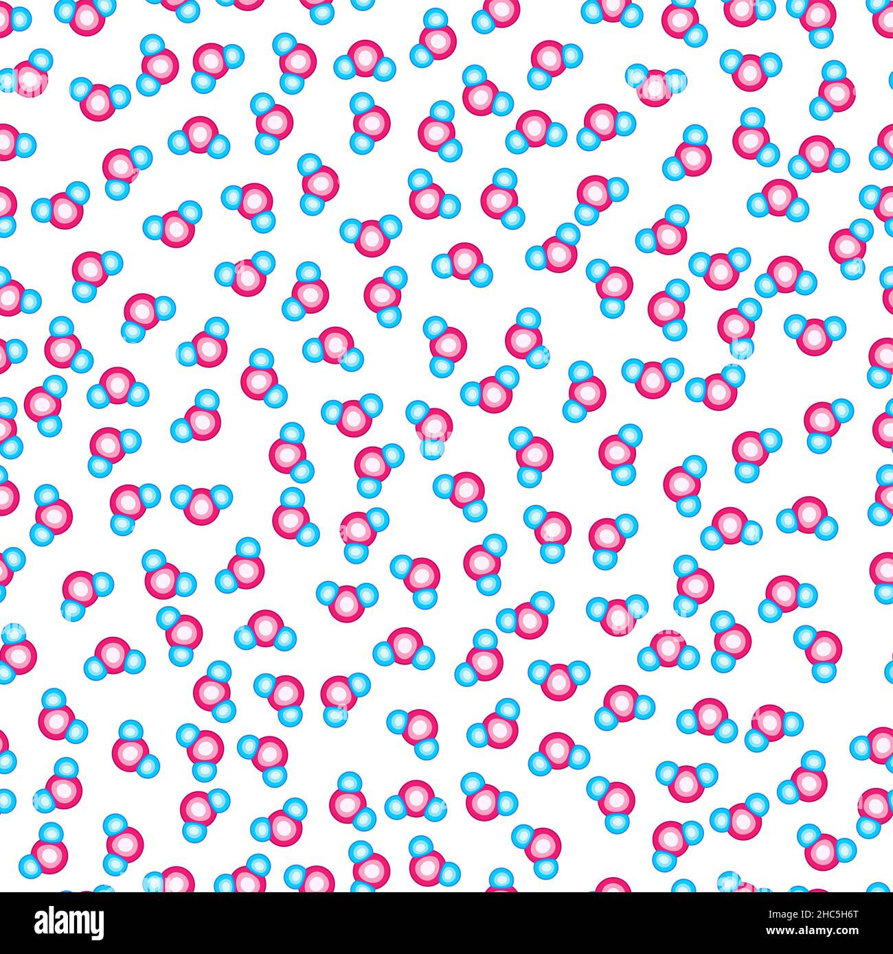 Water molecule abstract seamless pattern Stock Vector Image & Art - Alamy