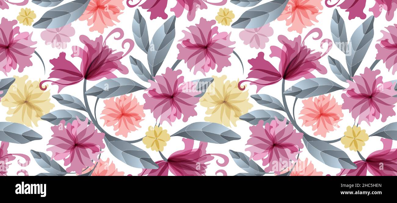 Indian mallow flower Stock Vector Images - Alamy