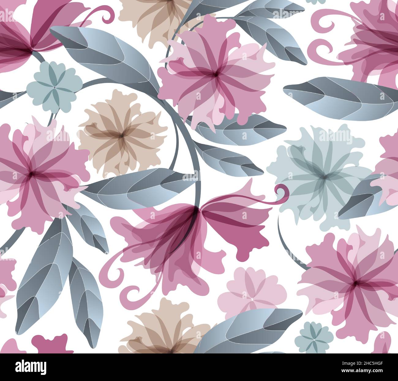 Indian mallow flower Stock Vector Images - Alamy