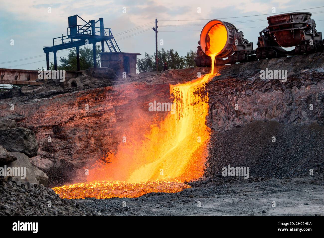 Lava flux hi-res stock photography and images - Alamy