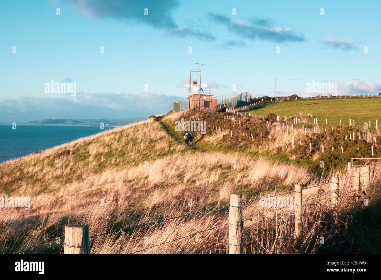 Sunset at aberystwyth hi-res stock photography and images - Alamy