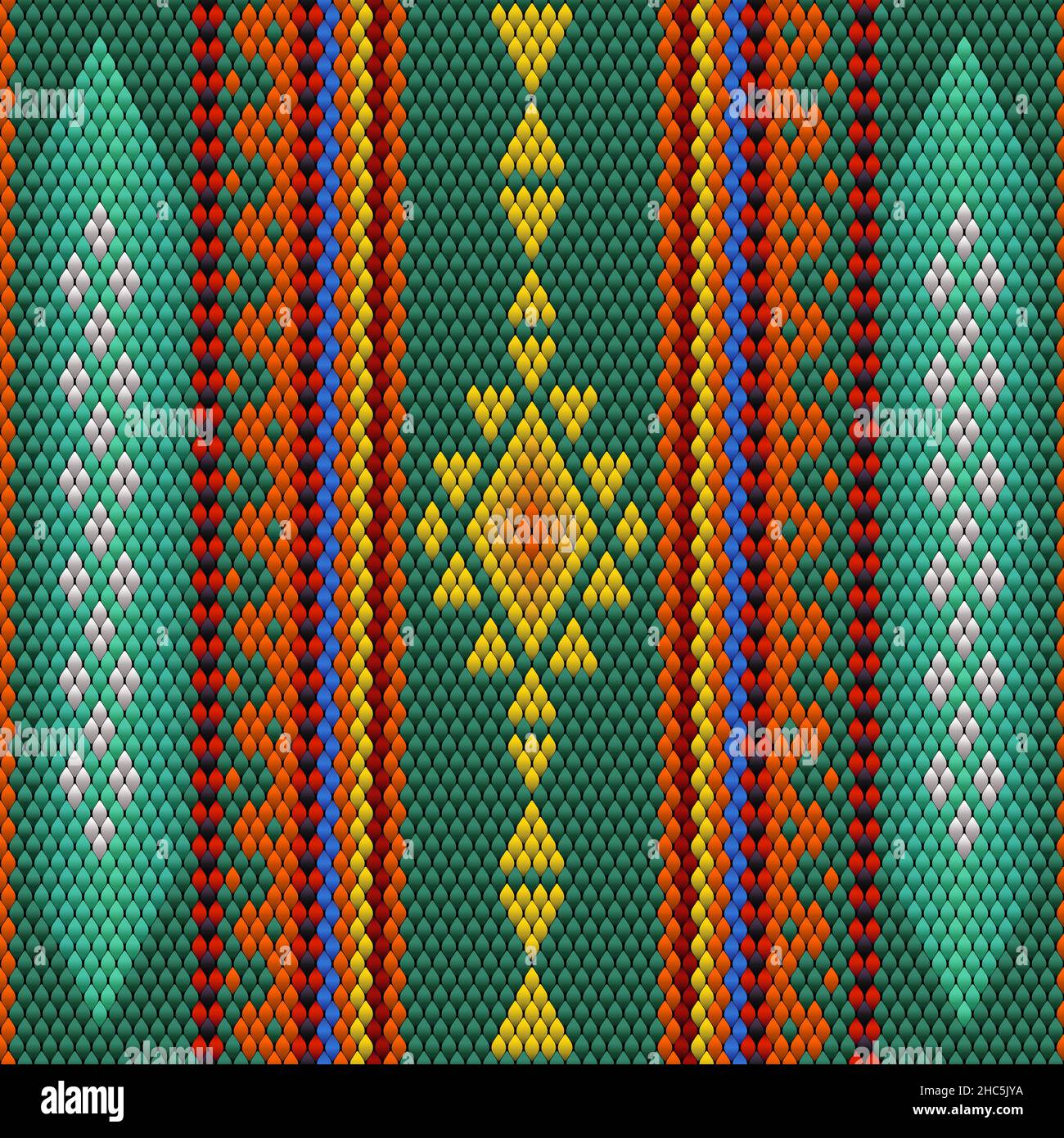 Seamless, ethnic, folk, national pattern, ornament. Created for ...