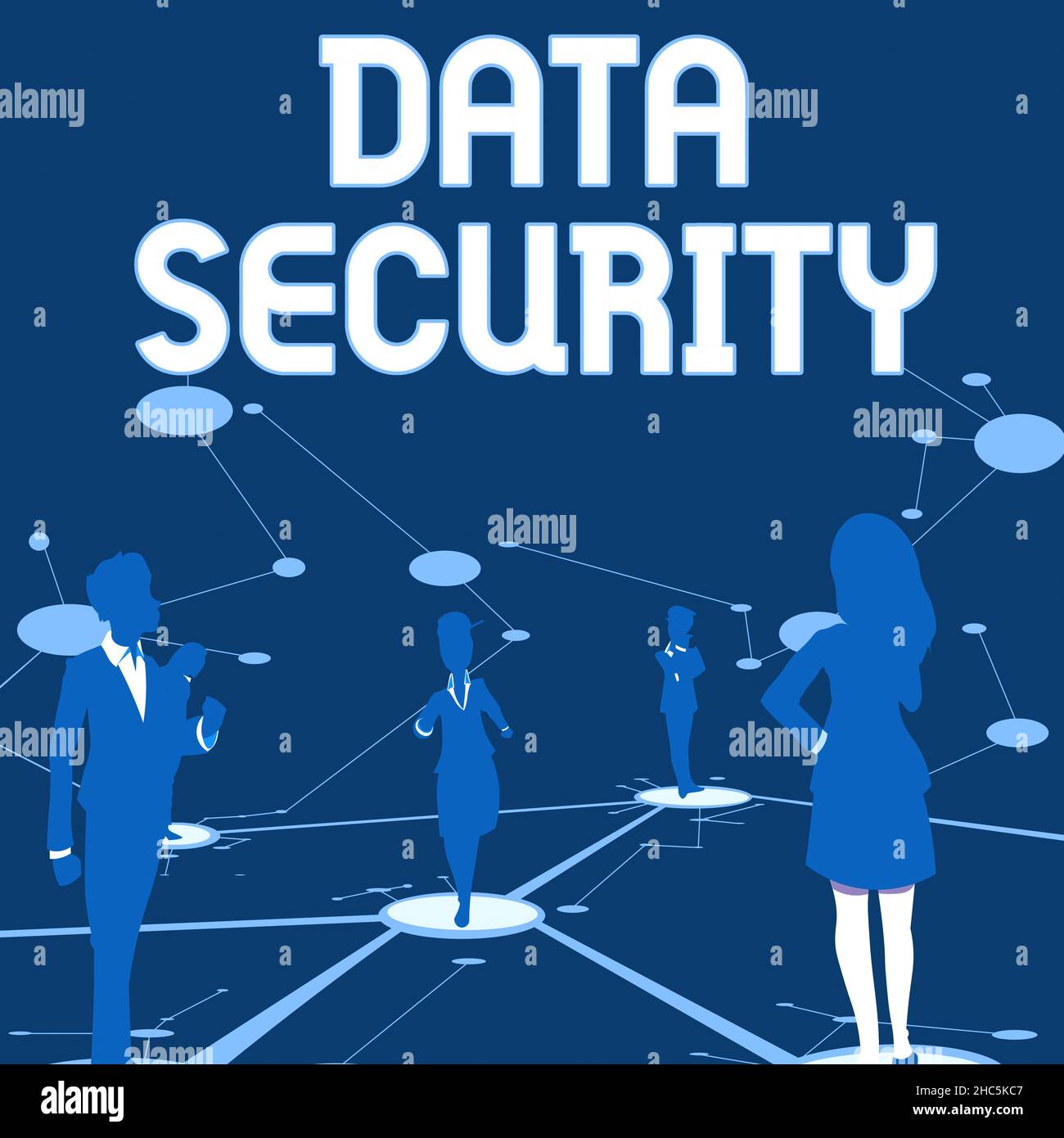 Conceptual display Data Security. Internet Concept Confidentiality Disk Encryption Backups ...