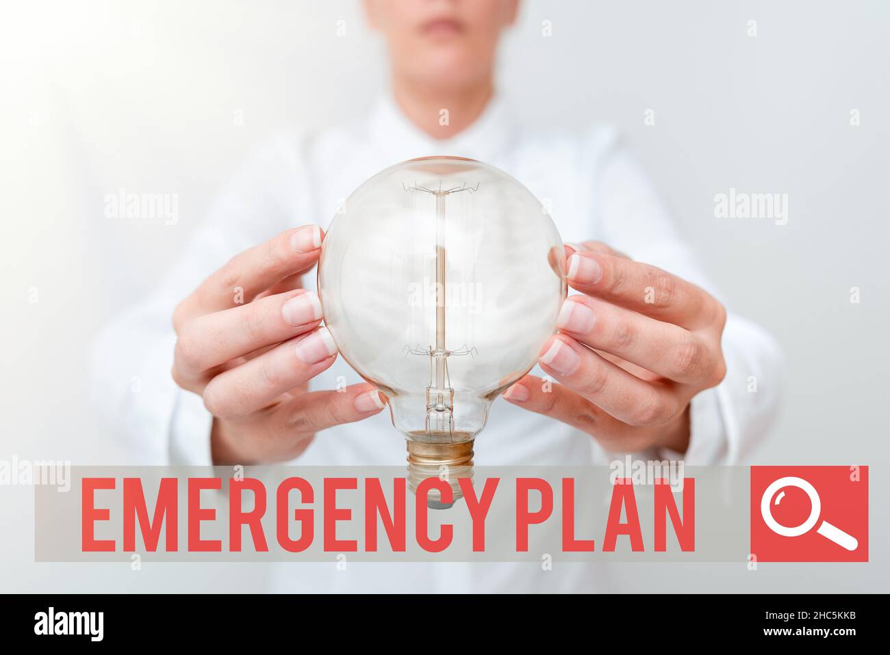 Inspiration showing sign Emergency Plan. Conceptual photo Procedures ...